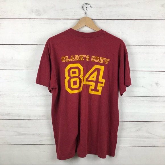 Vintage | Shirts | Vintage 984 Football Clarks Crew Tshirt | Poshmark